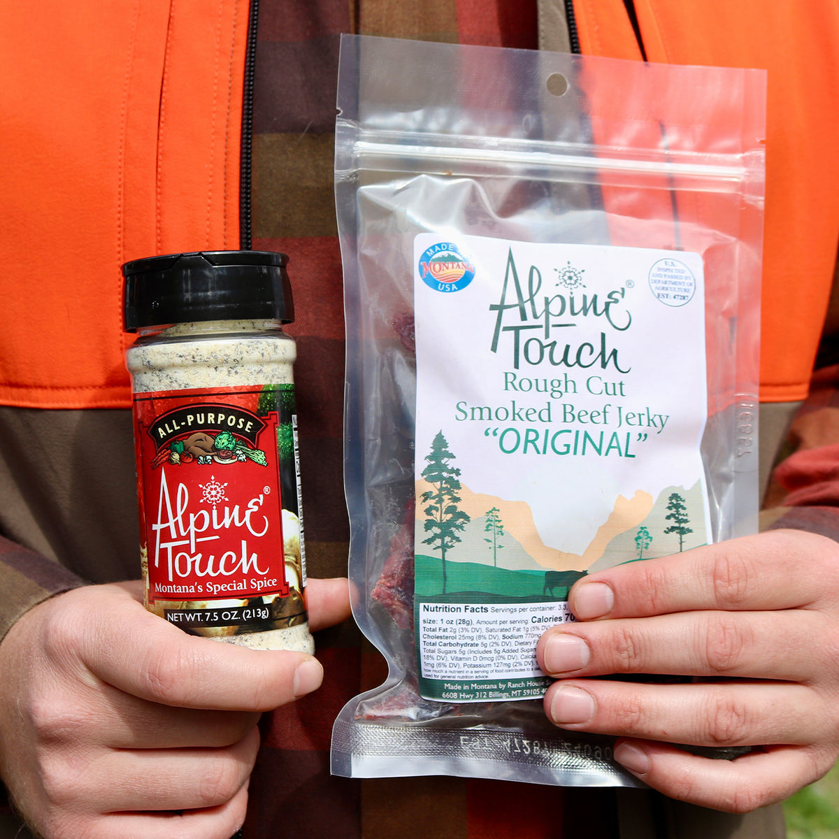 Alpine Touch Rough Cut Jerky - Original – Alpine Touch - "Montana's ...