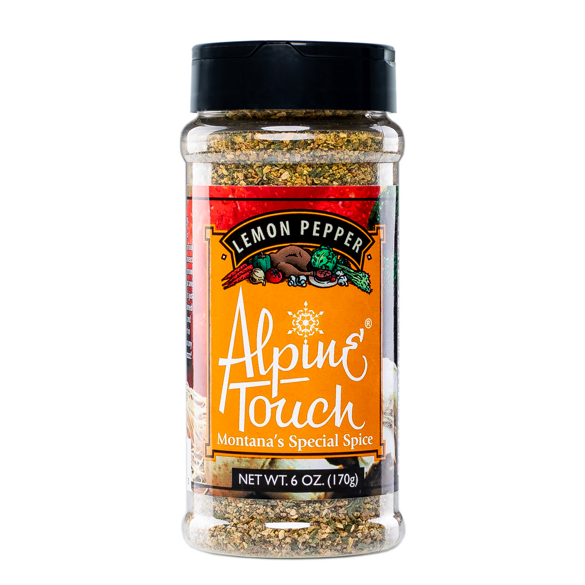 Alpine Touch Lemon Pepper 6oz – Alpine Touch - "Montana's Special Spice"